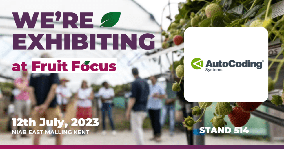 Autocoding’s packaging line solution at Fruit Focus exhibition ...
